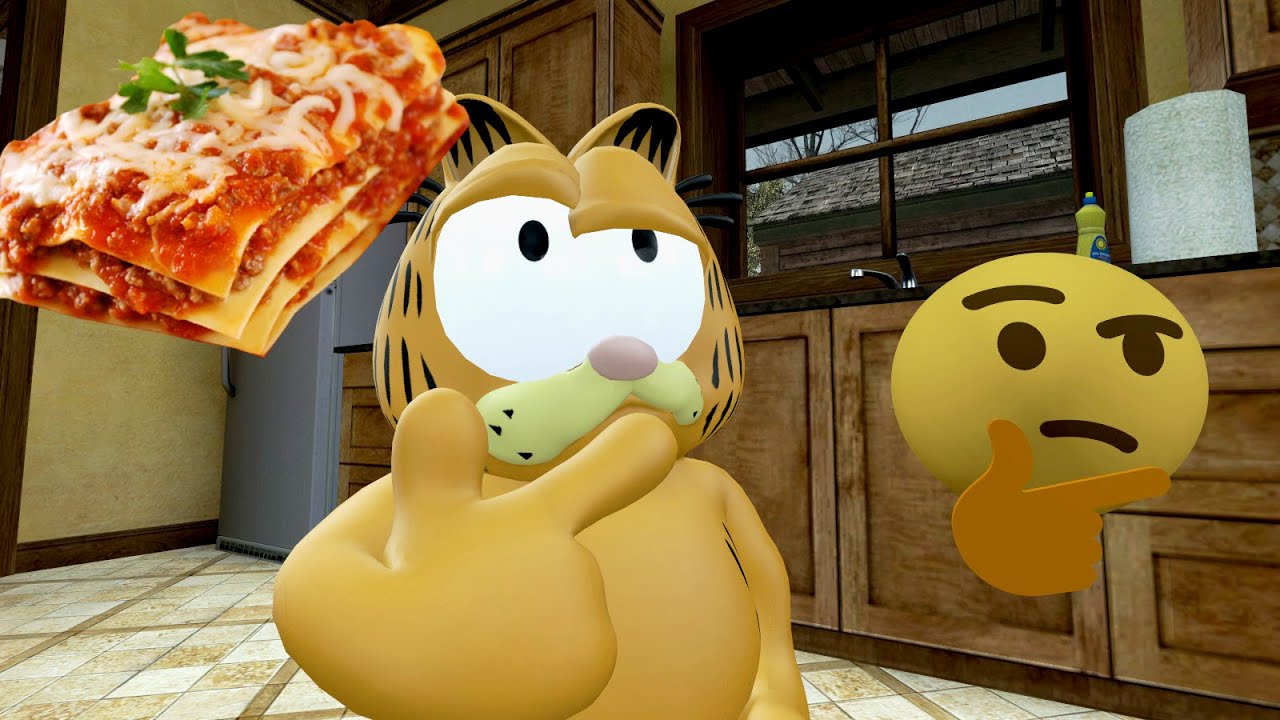 (GMod) Garfield gets his Brekfist - YouTube