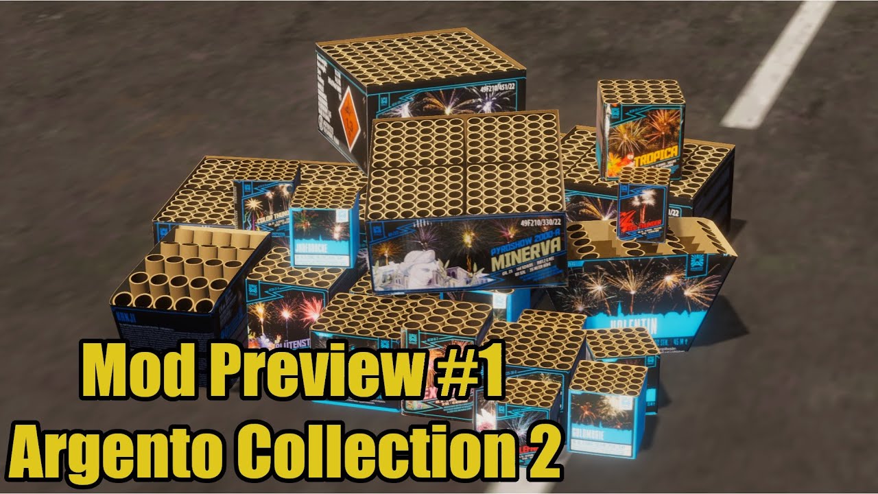 Argento Collection 2 Mod Preview! - Fireworks Mania - YouTube