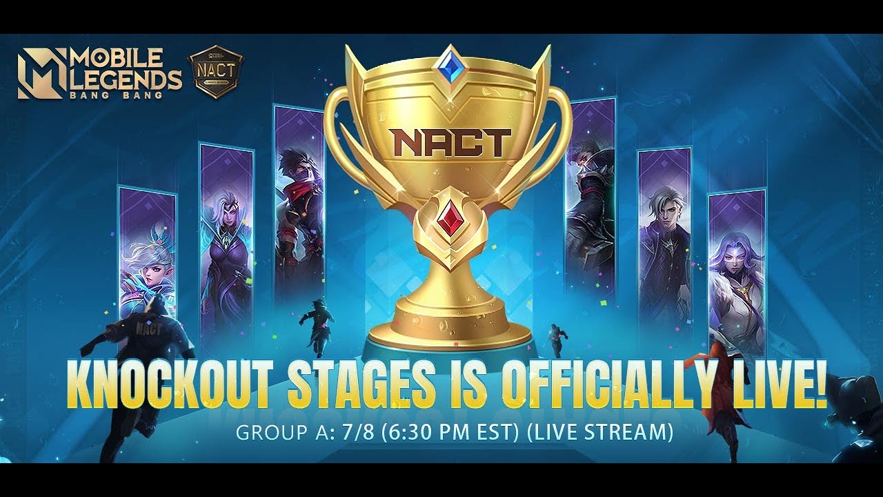 NACT Knockout Stage is Officially LIVE | Day 1 | Mobile Legends: Bang ...