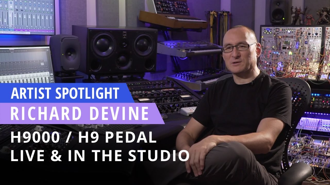 Electronic musician Richard Devine H9000 spotlight - YouTube