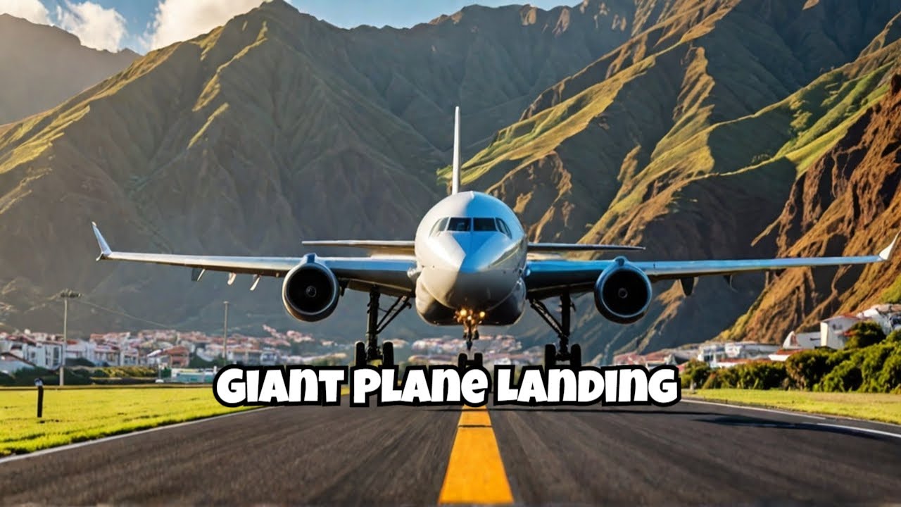 Unbelievable Giant Plane Landing at Madeira Airport - YouTube