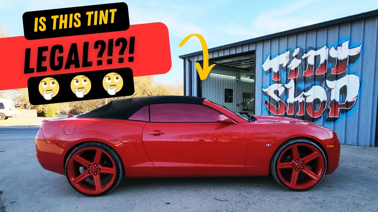 Is this red chrome tint legal?! - YouTube
