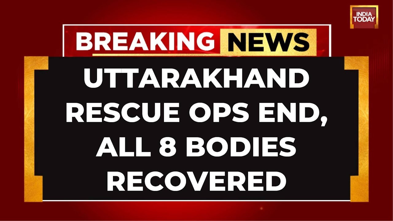 Uttarakhand Avalanche: Eighth Body Recovered, Rescue Operations ...