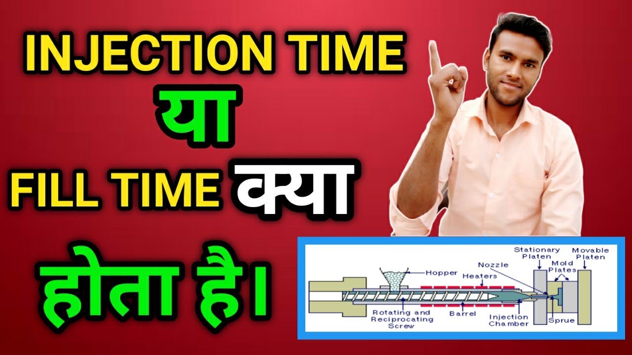 INJECTION TIME OR FILL TIME in INJECTION MOULDING MACHINE1 - YouTube
