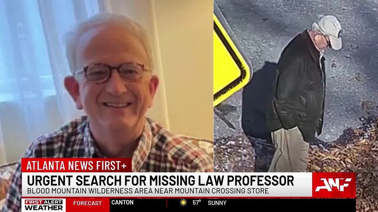Law school professor goes missing on hike in north Georgia - YouTube