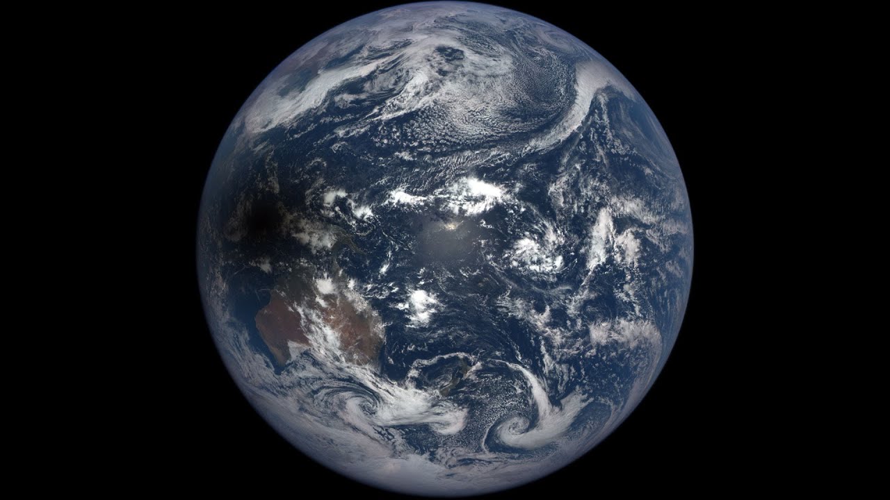 Solar Eclipse viewed by DSCOVR EPIC (4K) - YouTube