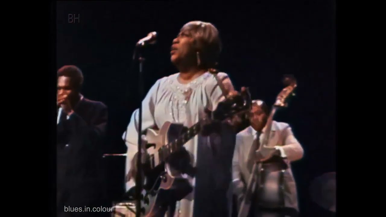 Sister Rosetta Tharpe - This Train live [Colourised] 1970 - YouTube