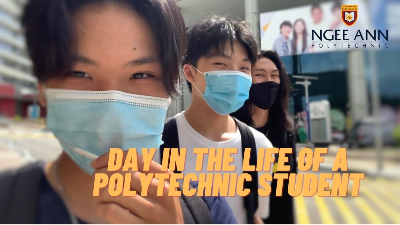 A Day In The Life of a Polytechnic Student in Singapore | Ngee Ann Polytechnic - YouTube