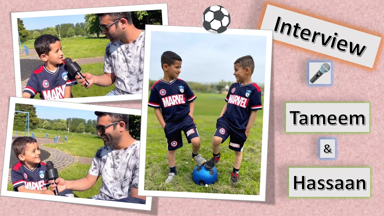 An 🎤 Interview || with Tameem & Hassaan ⚽ - YouTube