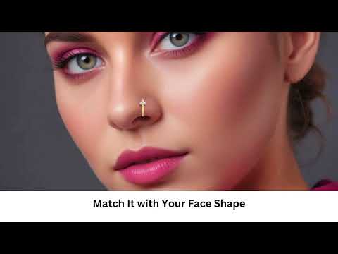 Elegant Gold Nose Rings