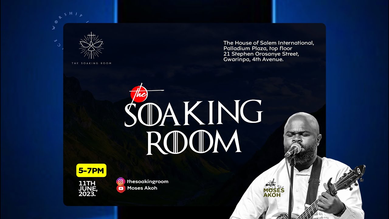 The Soaking Room Worship with Moses Akoh - YouTube