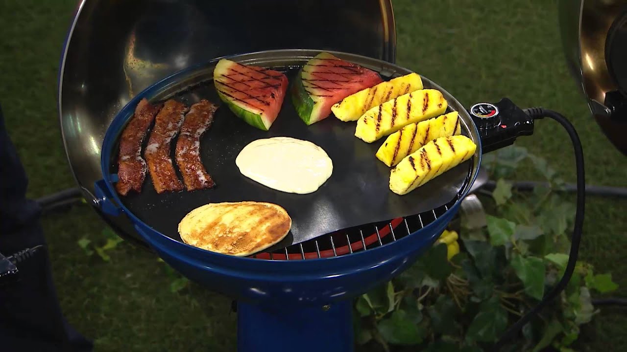 CooksEssentials 6-Piece BBQ Non-stick Grill Mat & Grid Set with David ...