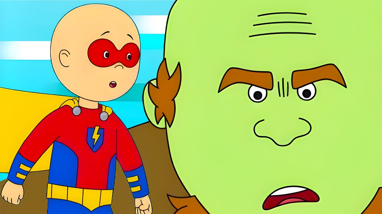 SUPER CAILLOU! 🦸‍♂️ 💫 | CAILLOU | WildBrain Kids - YouTube