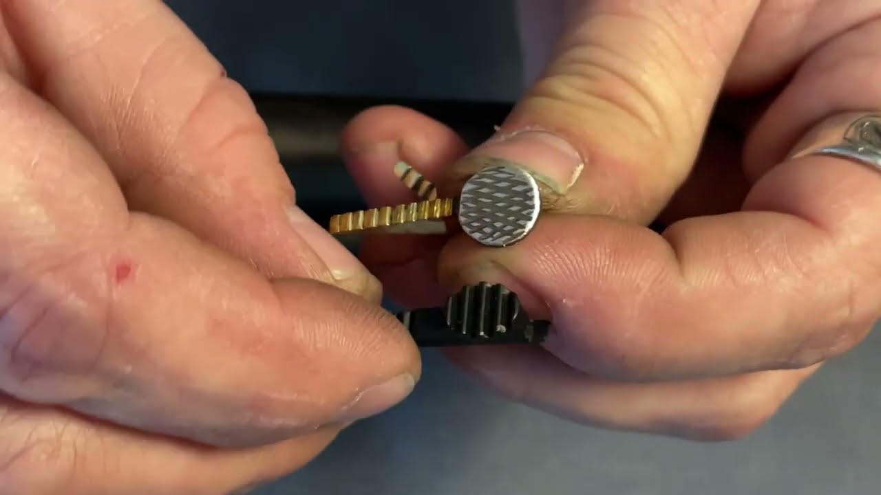 Episode 9 - Brass Sight Elevator Ramps for Daisy Red Ryder + my hand ...