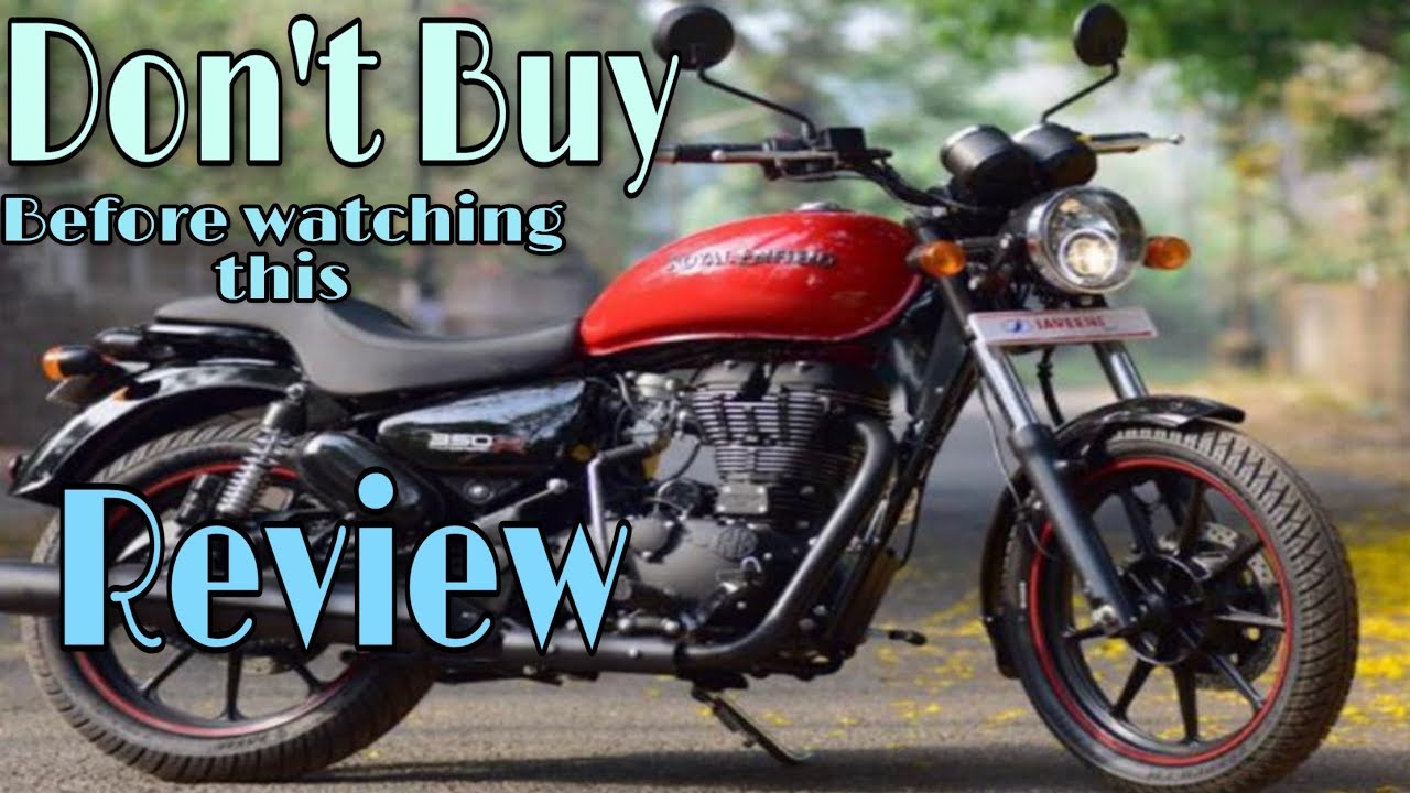Royal Enfield Thunder Bird 350X | Model 2019 BS4 | Review - YouTube