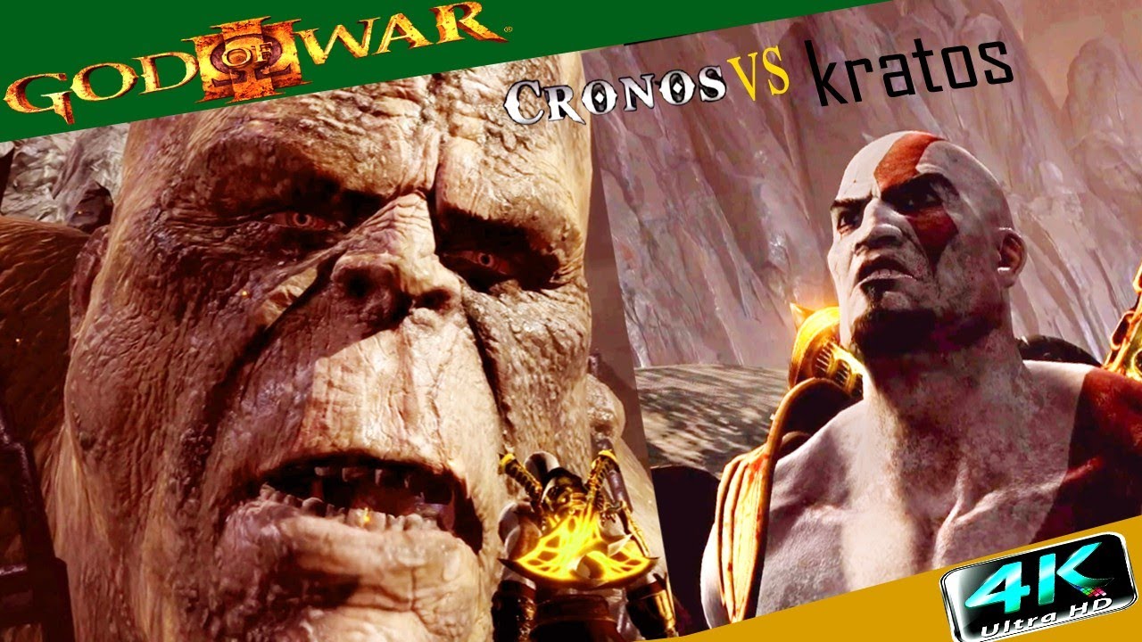 God Of War 3 • Kratos Vs Cronos || PS5 4K60fps Gameplay - YouTube