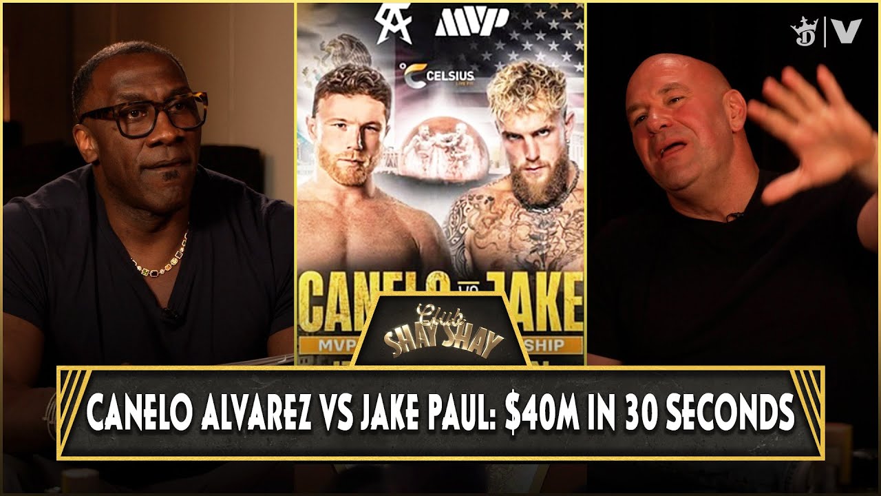 Jake Paul vs Canelo Alvarez: It Would Be A $40M 30-Second Payday - Dana ...