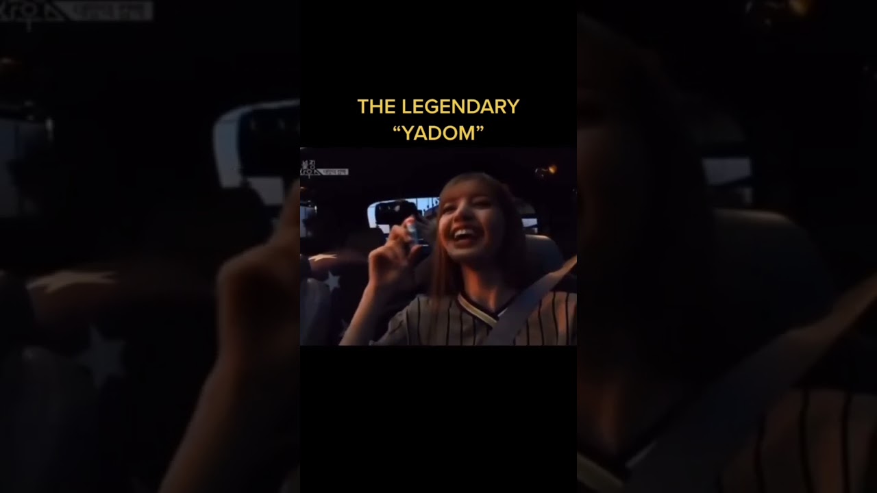 lisa said yadom 야돔 but it sounds like yadong (porn) that's why everyone ...