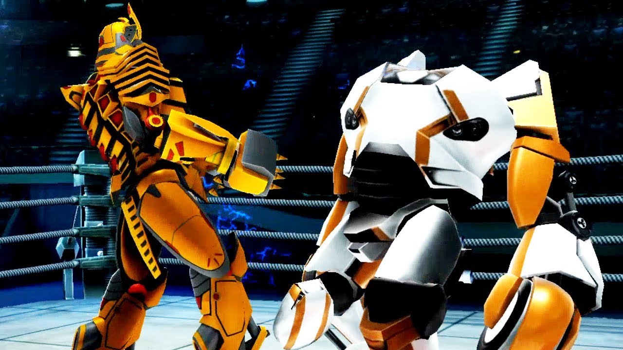 REAL STEEL WRB Ronin Gold VS Danger Zone & Nitro & Touchdown ...