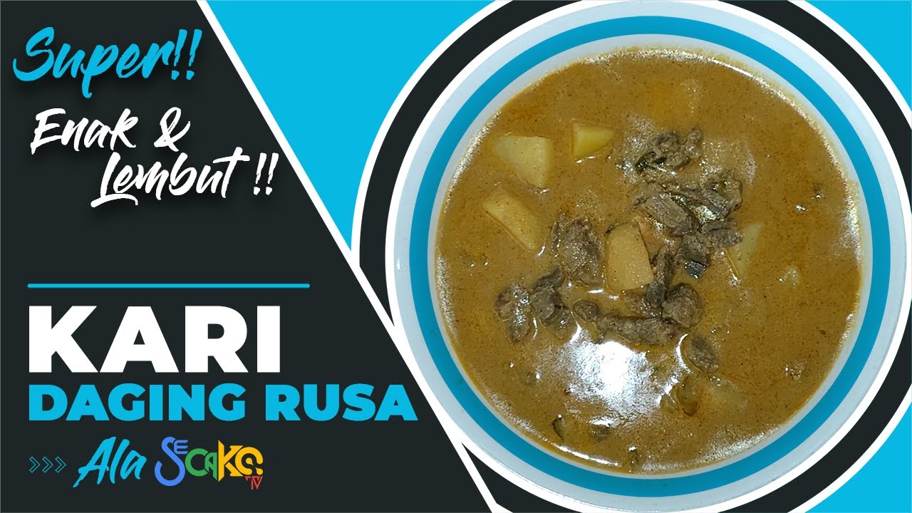 Super Enak dan Lembut‼️ Kari Daging Rusa - YouTube