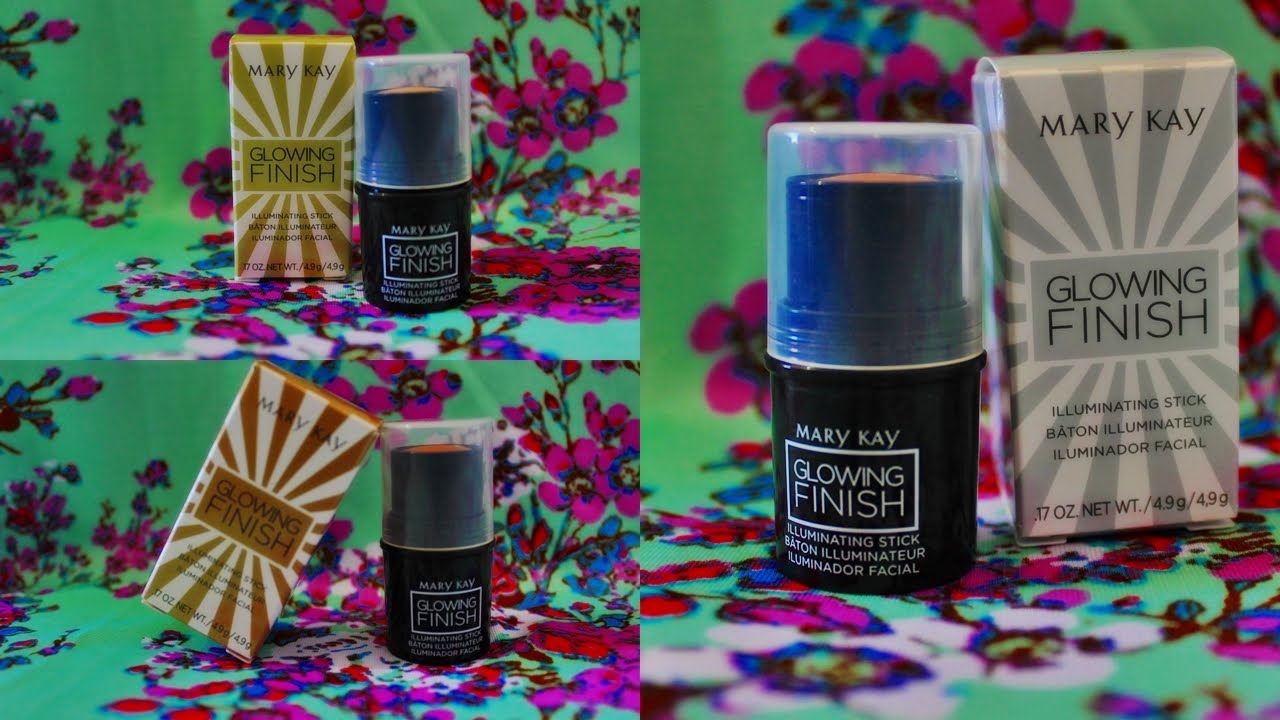 Reseña: Iluminador facial glowing finish mary kay - YouTube