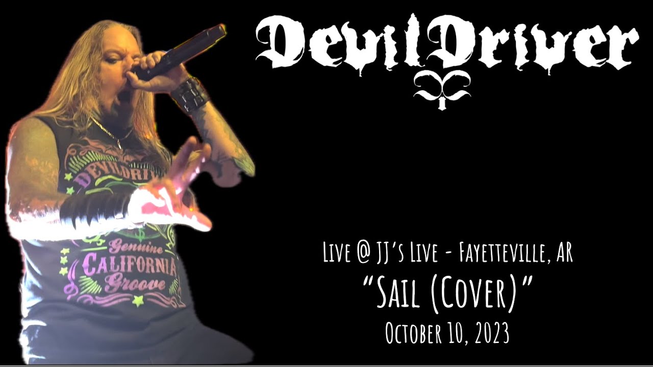 DEVILDRIVER | Sail (Cover) | LIVE @ JJ's Live | 10.10.2023 - YouTube