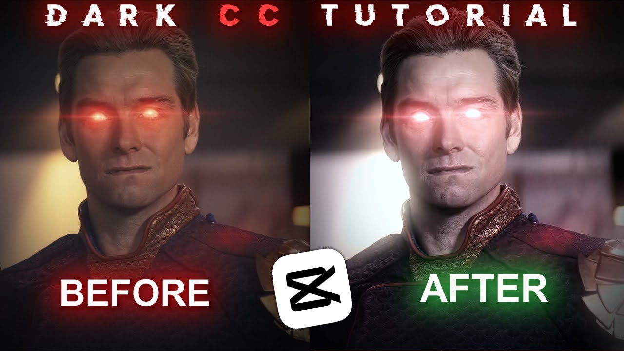 Dark CC Tutorial - CAP CUT - YouTube