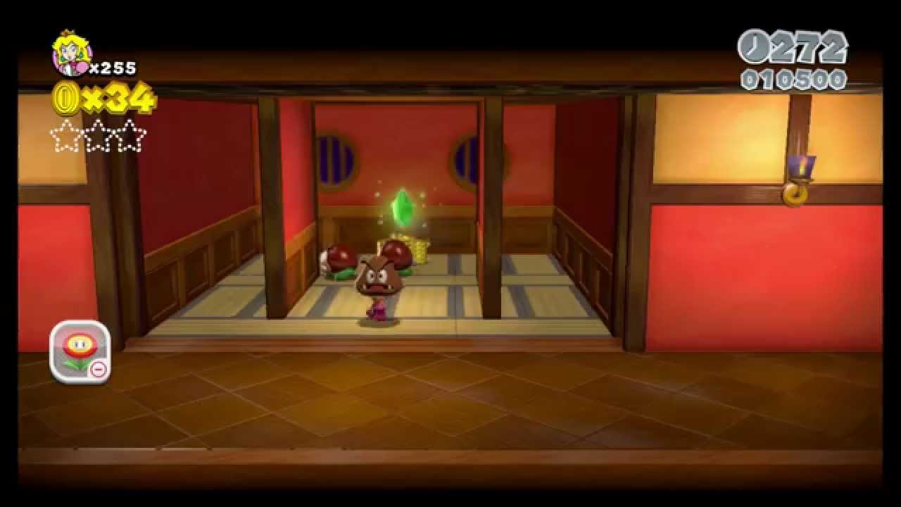 Super Mario 3D World Part 8: The Dojo - YouTube
