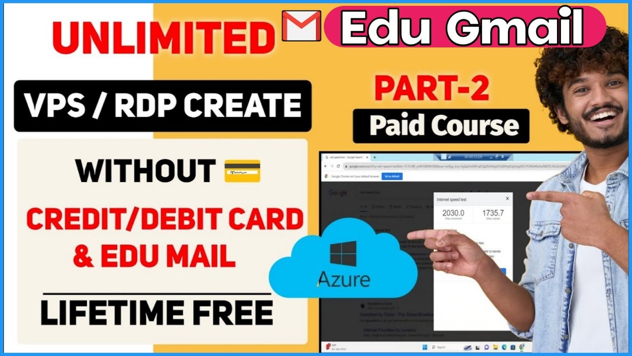 How To Create Azure 100$ Edu mail For Free | Azure RDP | Latest Method ...