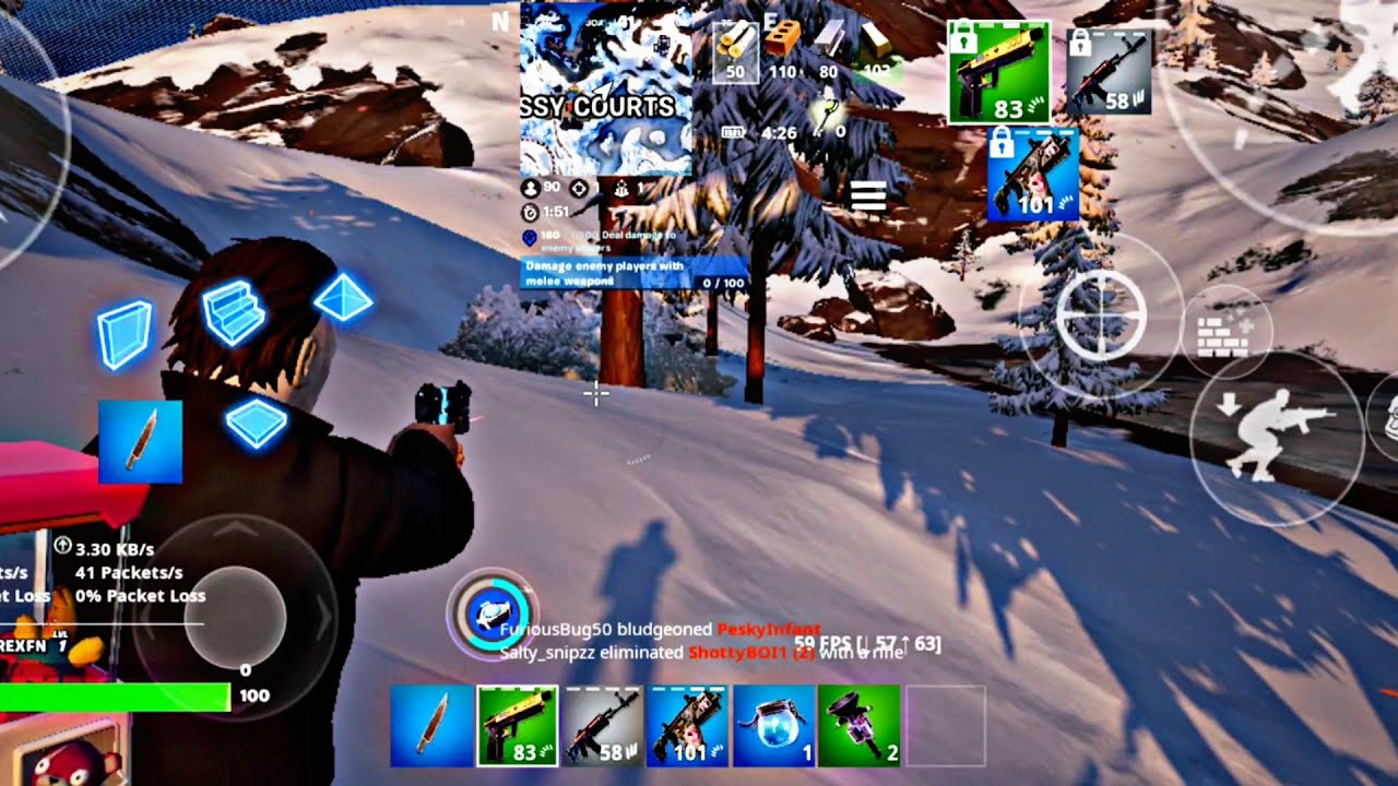 Fortnite Mobile Epic Graphics 60fps Gameplay Chapter 5 Season 1 - YouTube