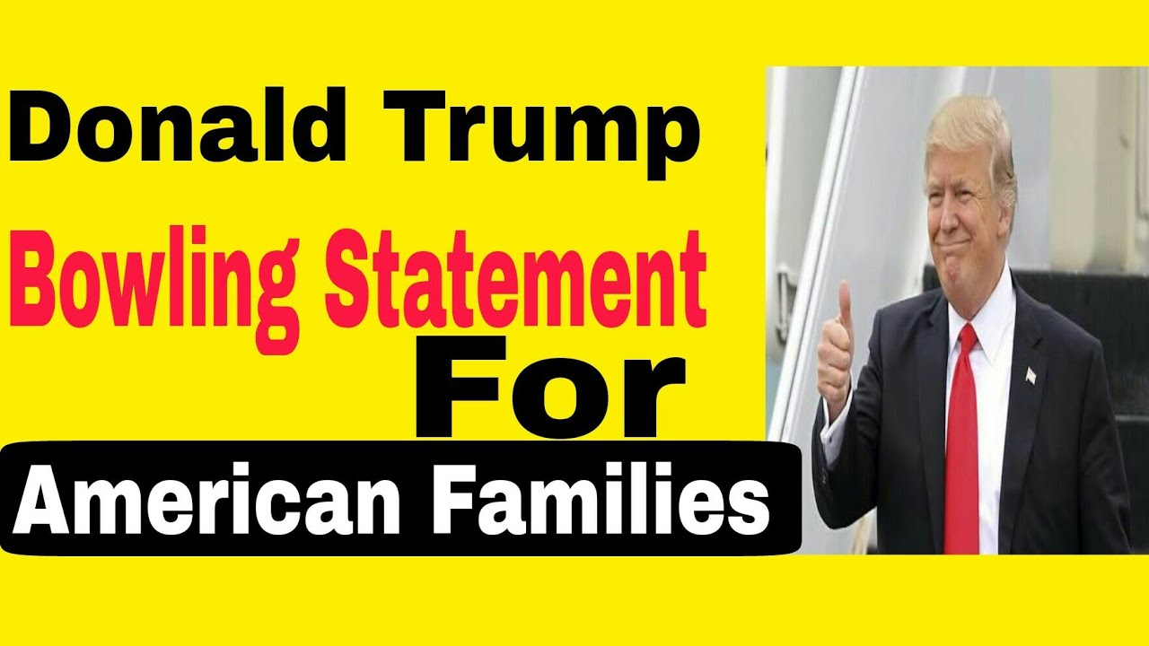 Donald Trump Bowling speech - YouTube