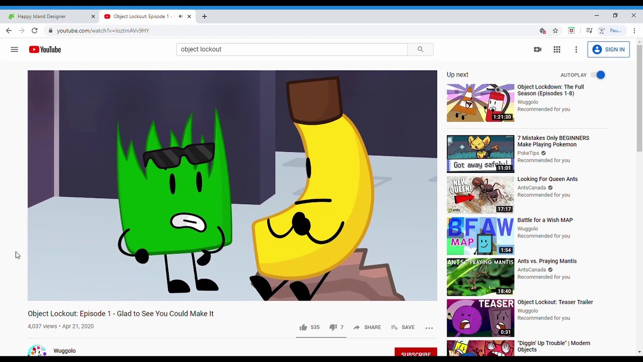 Object Lockout Episode 1 Reaction - YouTube