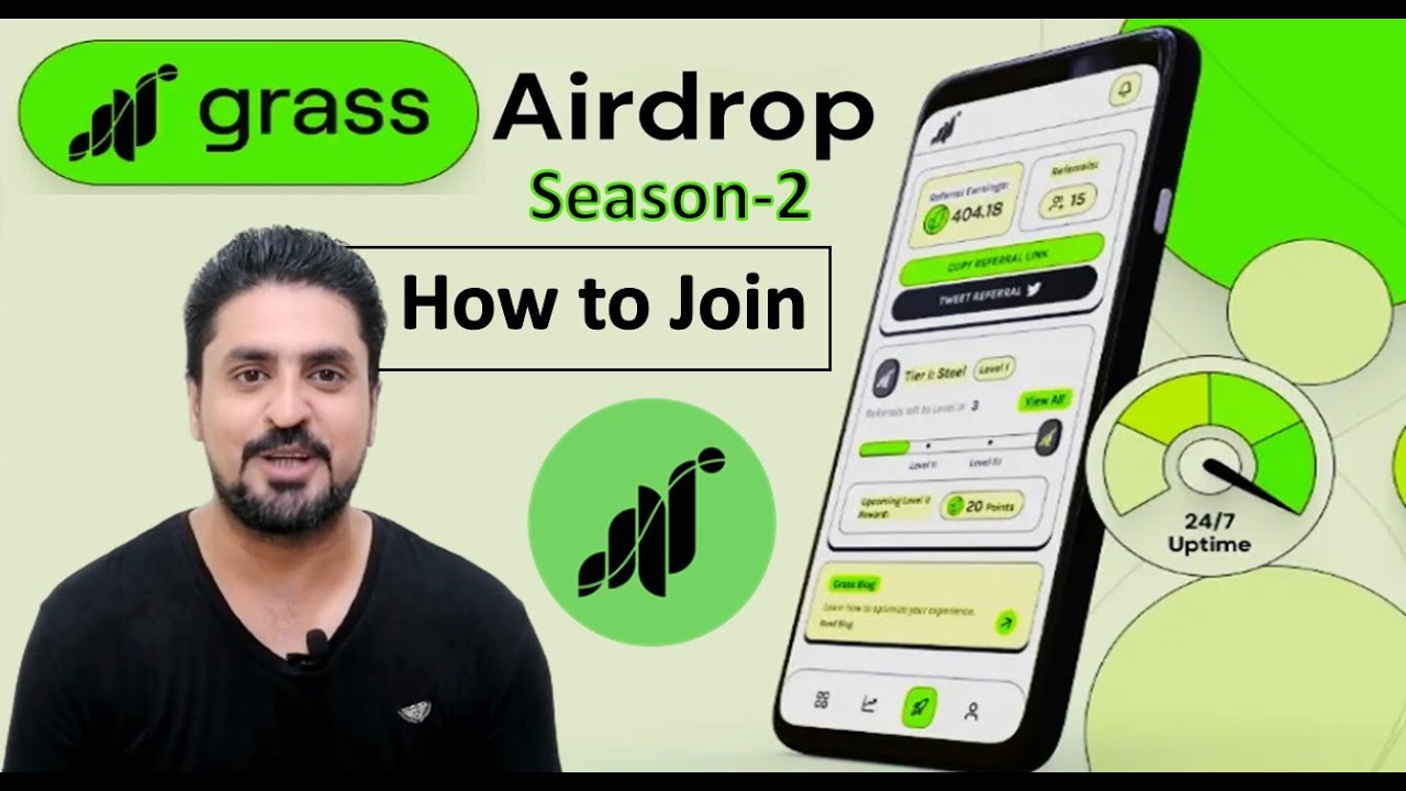 How to Join Grass Airdrop Season 2 - YouTube
