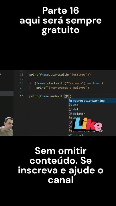 Python Funções List Join Startswith Aula 16 Python Programação Programacao Dev Software