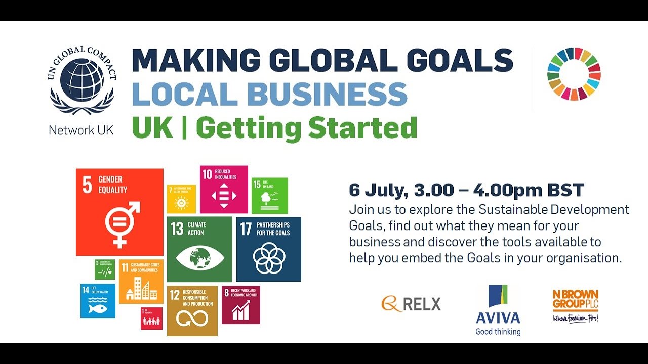 Making Global Goals Local Business Getting Started - Guest Speaker ...