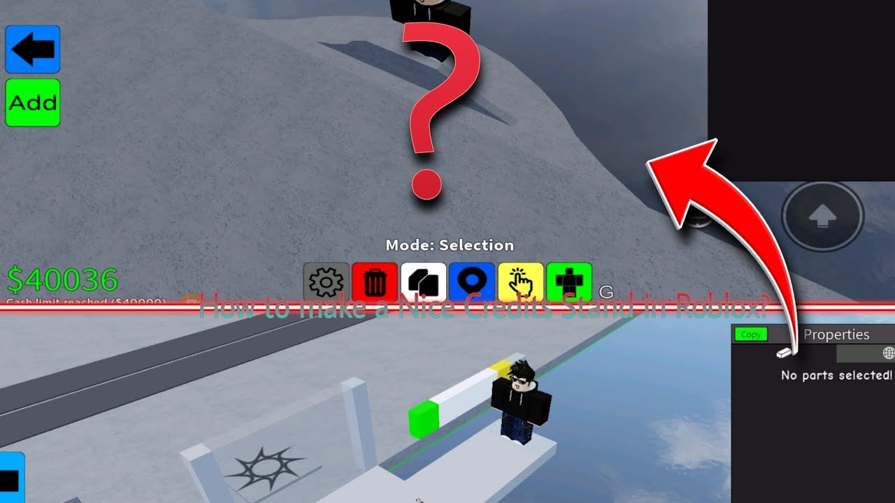 How to make a Nice Credits Stand in Roblox? | Obby Creator - YouTube