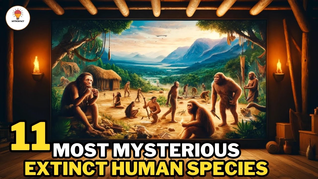 11 Most Mysterious Extinct Human Species | @Mythosfact - YouTube