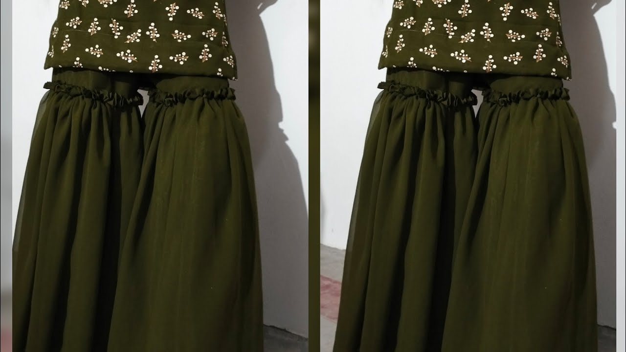 Frill Wala Garara&Sharara Bnana sikhen ।। How To Make Frill Garara ...