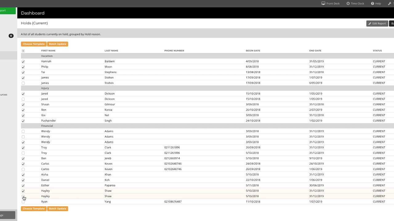 Members On Hold Report - YouTube