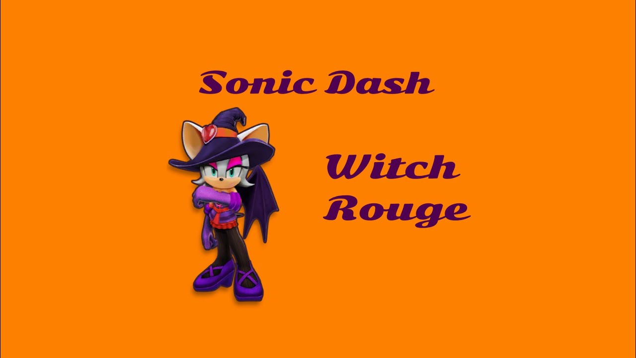 Sonic Dash Gameplay (Witch Rouge) - YouTube