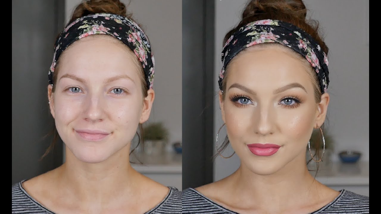 Summer Light Glam | Full Drugstore Tutorial - YouTube