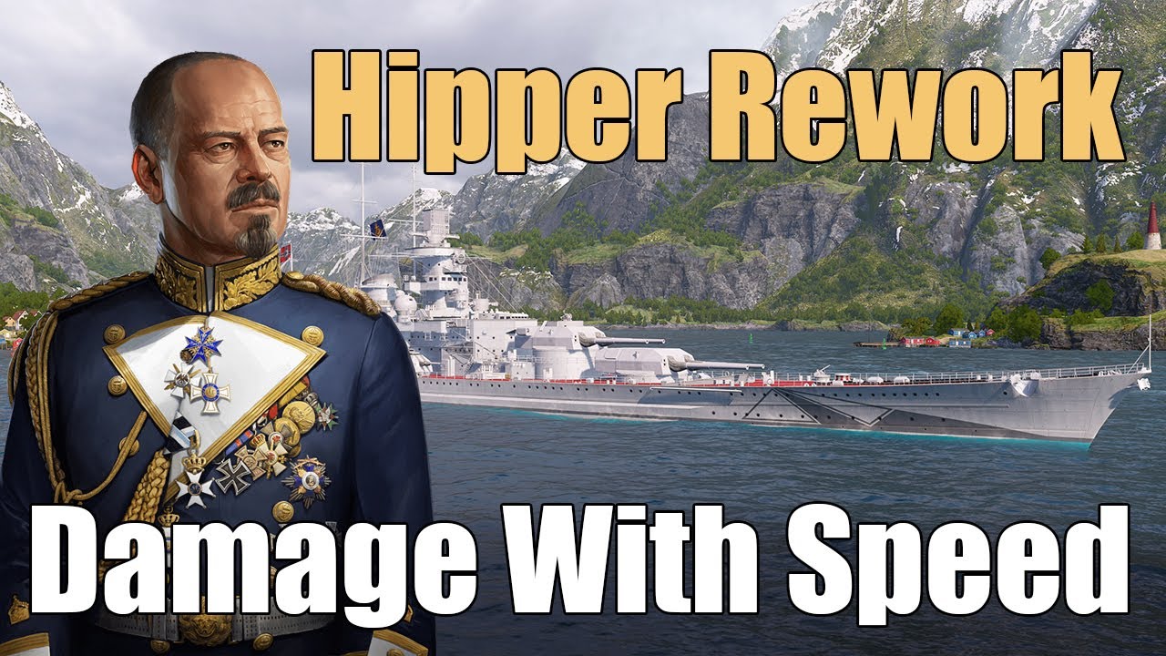 Hipper Rework: Damage With Speed | World of Warships Legends | 4k - YouTube
