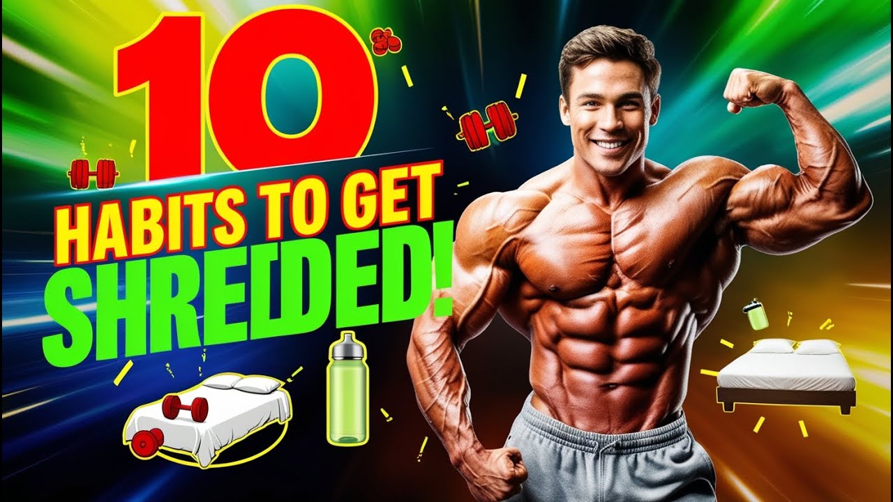 10 Habits for a SHREDDED Body in 2024 Fitness Motivation # ...