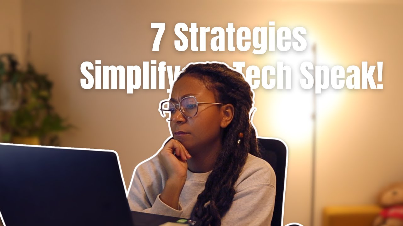 Explaining Technical Jargon to Non-Technical Stakeholders - YouTube