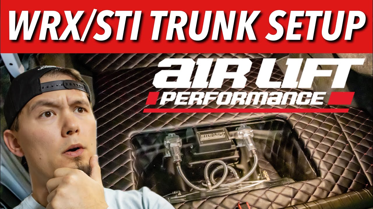 2020 Subaru WRX/STI Spare Tire Trunk Setup - SHOW QUALITY - YouTube