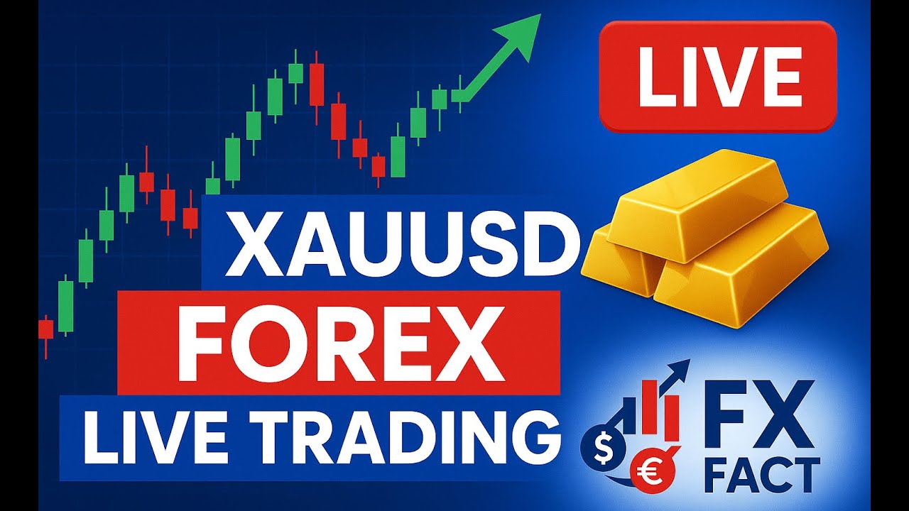 🔴LIVE GOLD DAY TRADING - XAUUSD ICT - Session I fx fact - YouTube