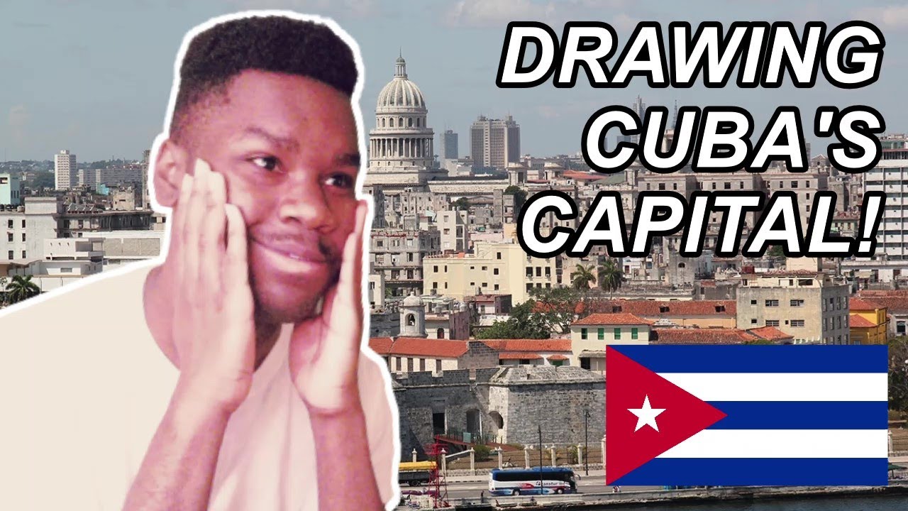 Drawing Every Current Capital City (Caribbean Capitals 21) - YouTube