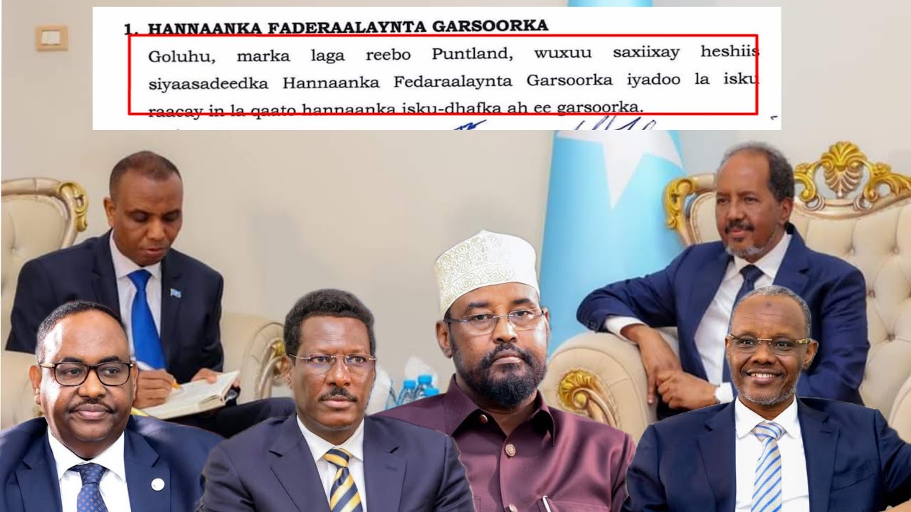 Deg Deg: Deni Oo Diiday Saxiixa 2 Qodob uu Xasan Sheekh Watay & Xogihii ...