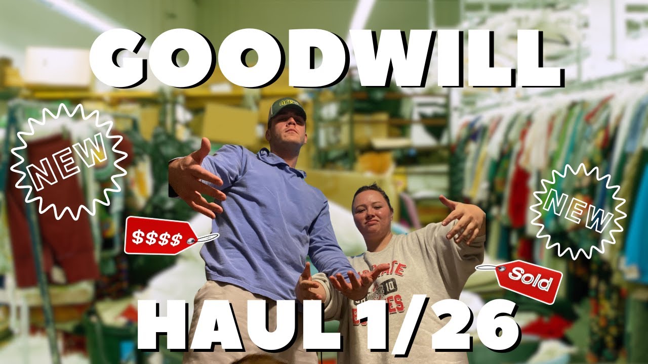Goodwill Hunting & Haul 1/26/2025 - YouTube