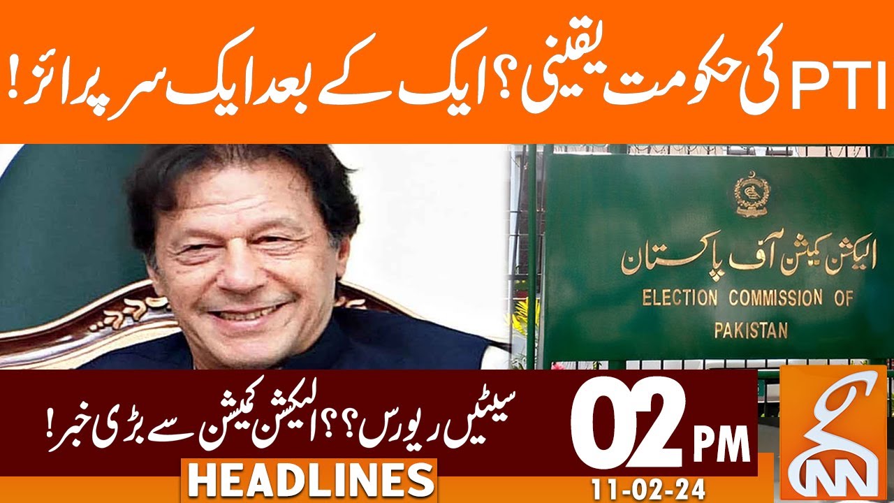 Watch: PTI In Action | News Headlines | 02 PM | 11 Feb 2024 | GNN